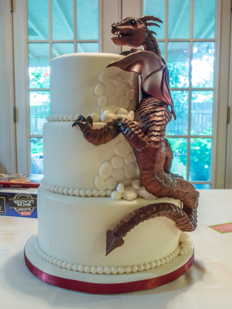 Dragon cake!