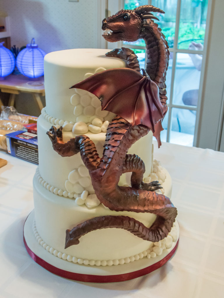 Dragon cake!